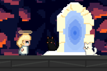 Angel in hell - Free Addicting Game